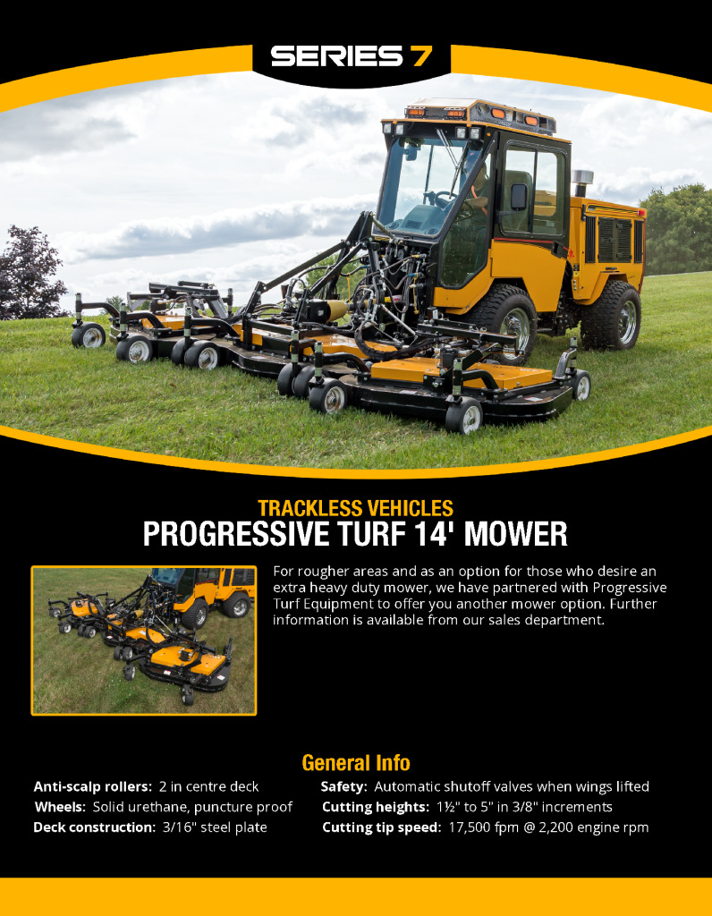 Trackless Rotary Finishing Mower - HP Fairfield
