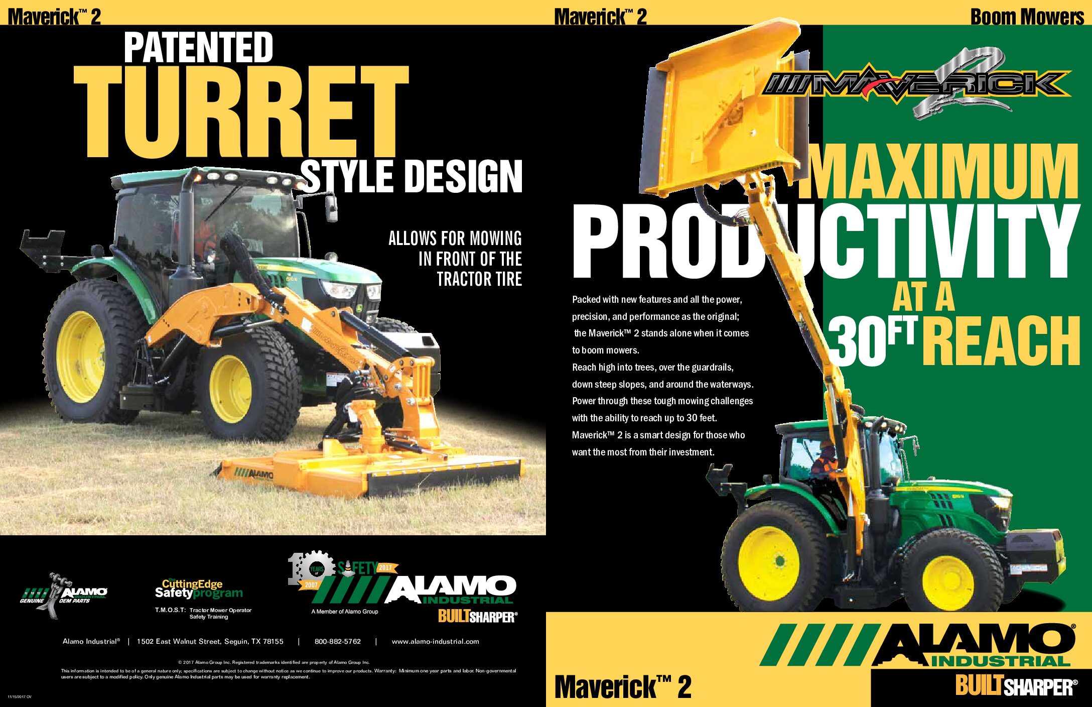 Alamo Industrial Maverick 2 - HP Fairfield