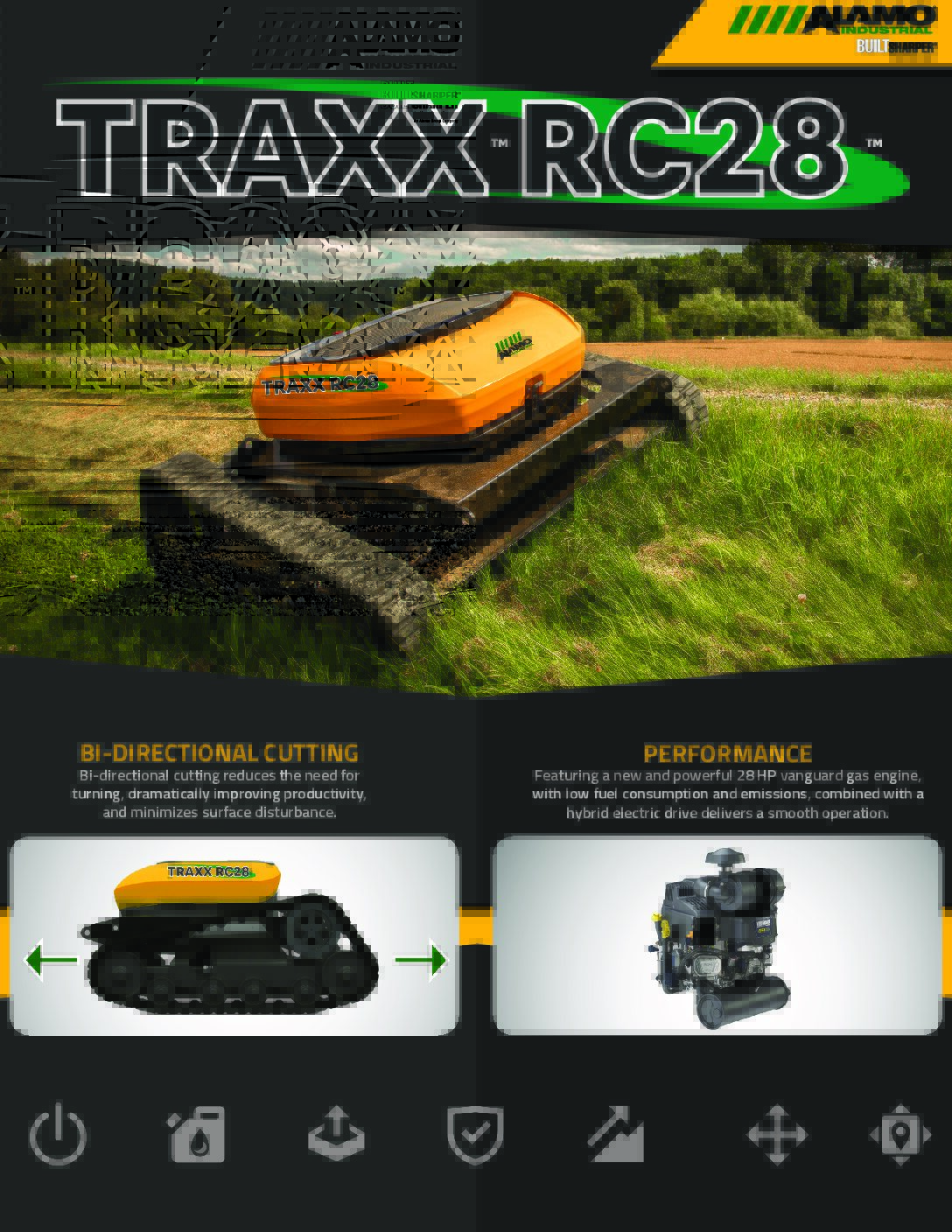 Alamo Industrial TRAXX RC28 - HP Fairfield