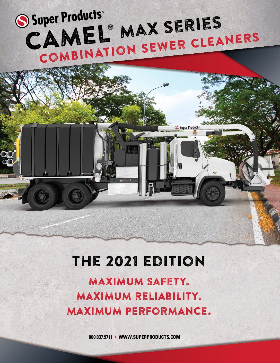 Camel Max Series Combination Sewer Cleaner - HP Fairfield
