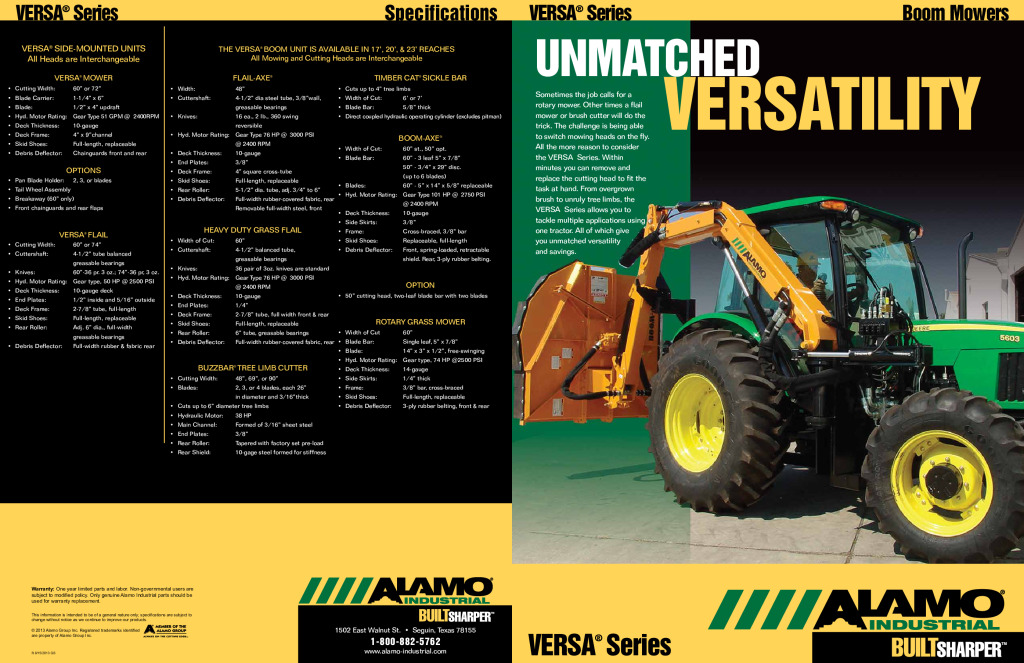 Alamo Industrial Versa Flail - HP Fairfield